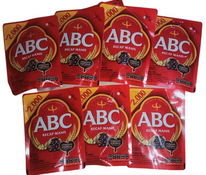 ABC Kecap Manis Pouch 75gr (kemasan 2.000) | Lazada Indonesia