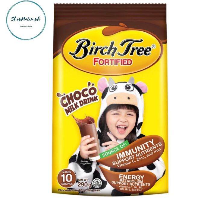 Birch Tree Fortified Choco Milk Drink 290g | Lazada PH