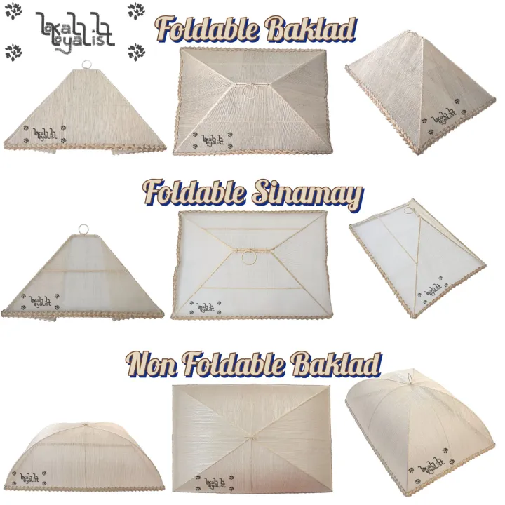 Foldable Food Cover made with Abaca(manually made) | Lazada PH