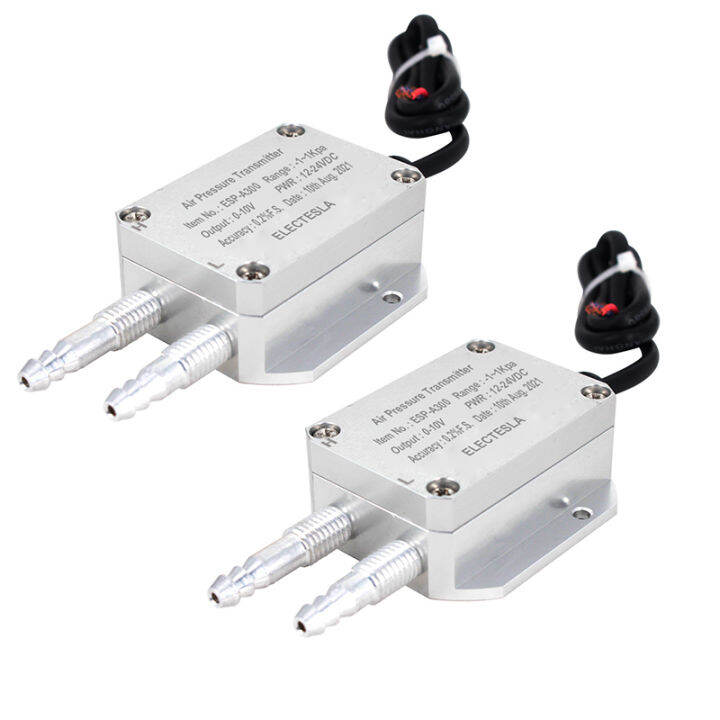 Air Differential Pressure Transducer Input -50-0-50Kpa 4-20mA 0-10V 0-5V RS485 Output Wind ...