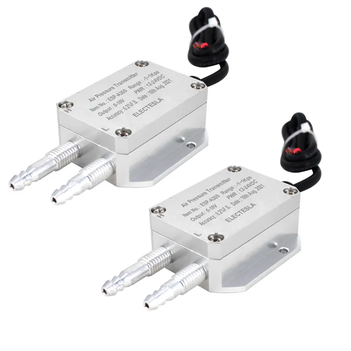 Air Differential Pressure Transducer อินพุต-20-0-25Kpa 4-20mA 0-10V 0 ...