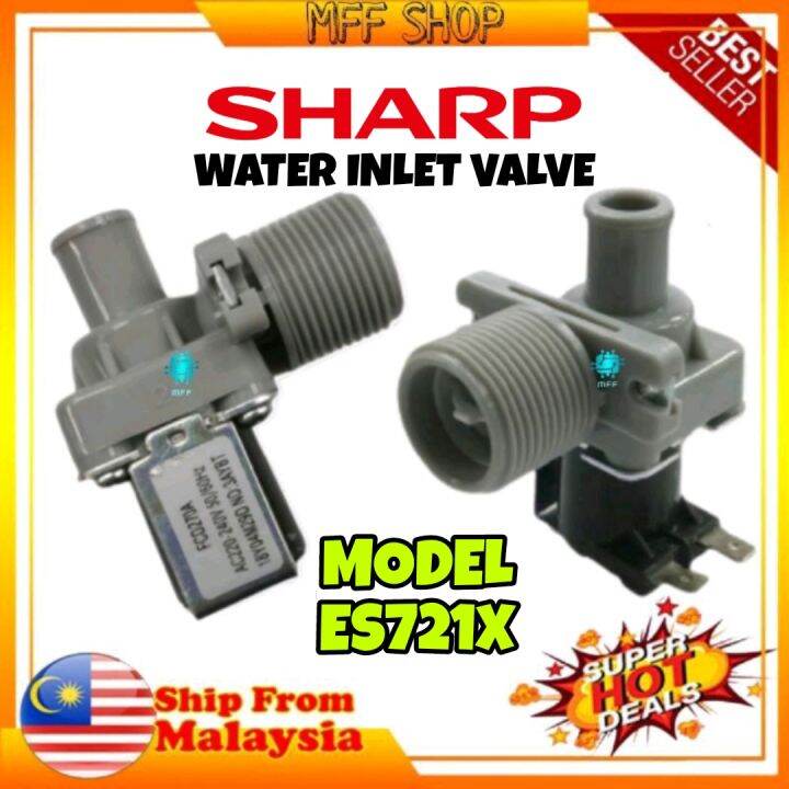 ES721X Sharp Washing Machine Water Inlet Valve | Lazada