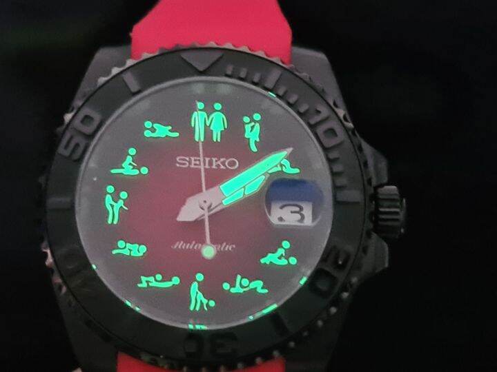 Seiko Modify Yachtmaster Kamasutra Red Dial | Lazada.co.th