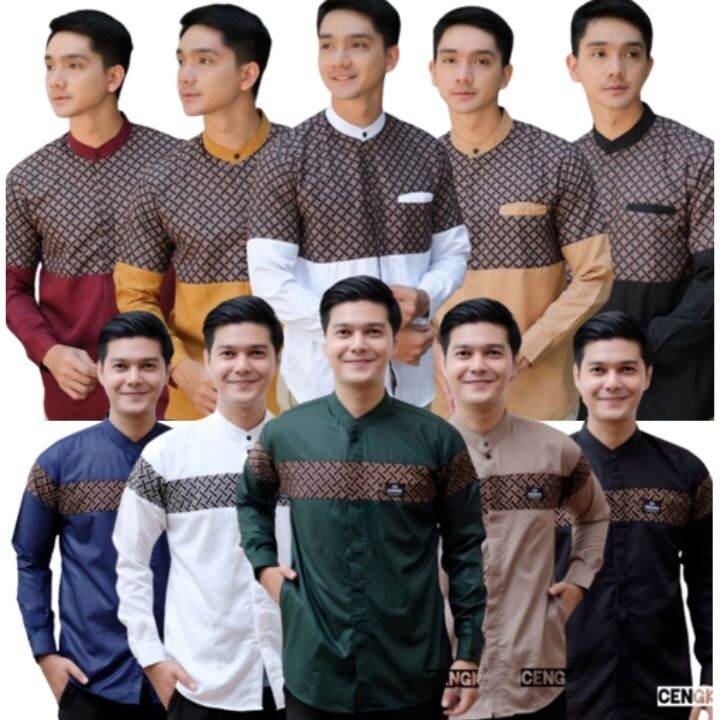 BAJU KOKO LENGAN PANJANG MOTIF KOBATA QYNANG | Lazada Indonesia BAJU KOKO LENGAN PANJANG MOTIF KOBATA QYNANG | Lazada Indonesia