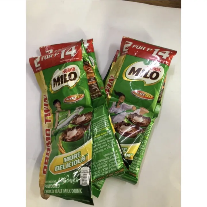 Milo Twin 48 g (24gx2) by 8 pcs | Lazada PH
