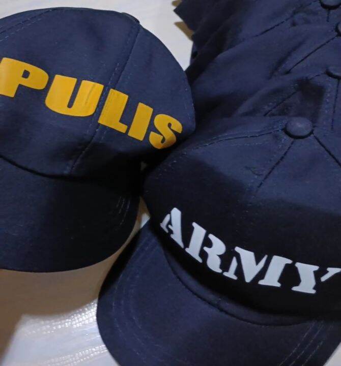 cap for kids army/pulis | Lazada PH