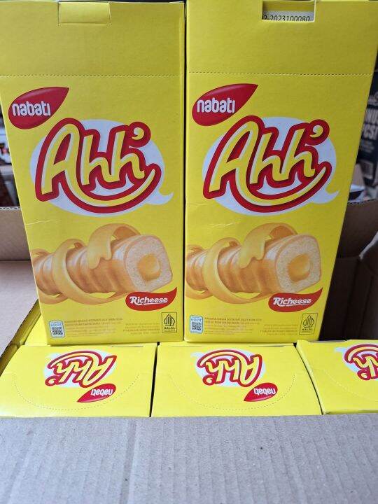 Nabati Ahh Richeese Rasa Keju 1000 ( 1box isi 10pcs) | Lazada Indonesia