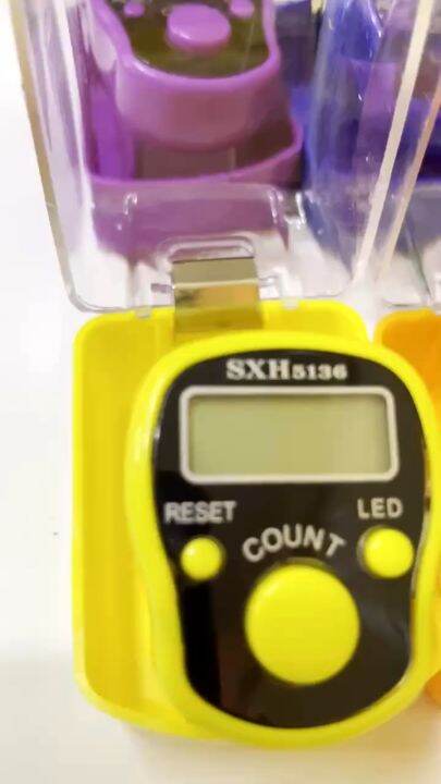 TASBIH DIGITAL Jari Led / Finger Counter Led Light Big Digit / Gift Box ...