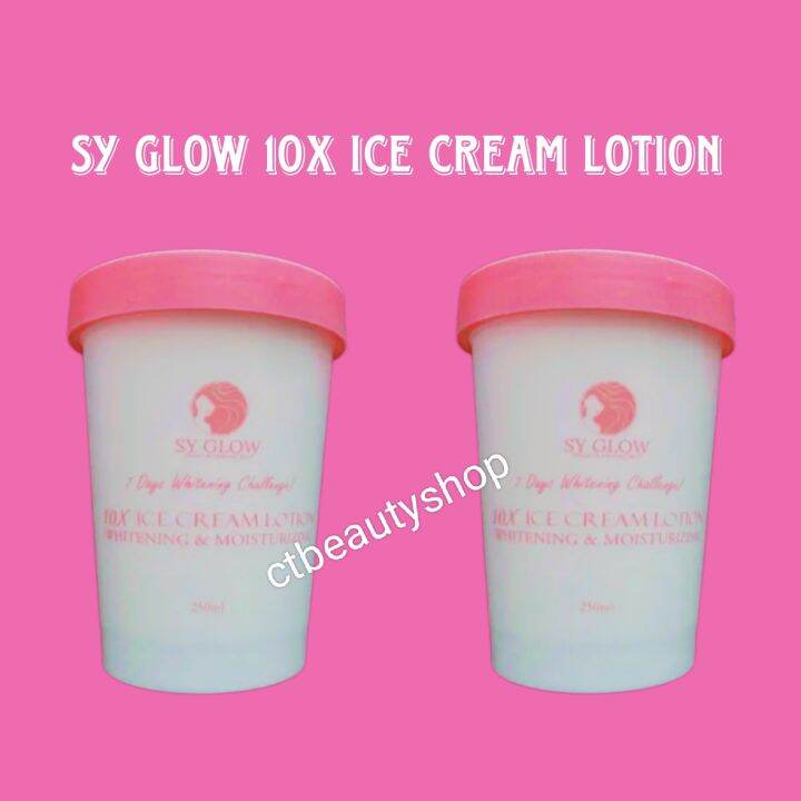 SYGlow Sy Glow 10x Ice Cream Lotion Whitening and Moisturizing Buy 1 ...