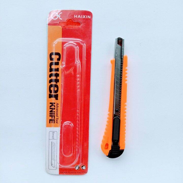 CUTTER BESI PLUS ISI /ALAT POTONG KERTAS/ALAT PEMOTONG KAIN/ALAT ...