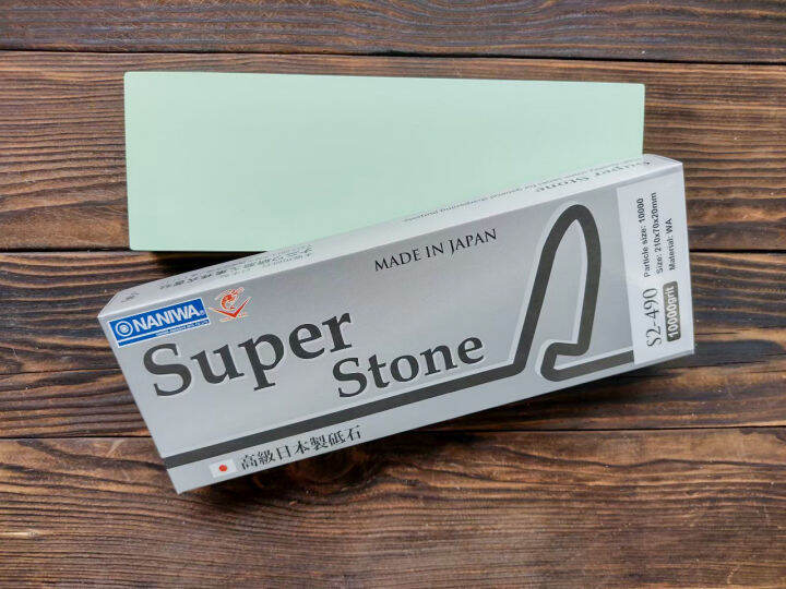Naniwa Super Stone 10000 Grit หินลับมีดญี่ปุ่น หินลับคม หินลับมีดนำเข้า ...