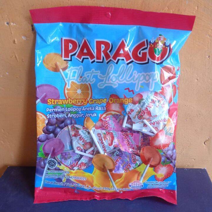 Permen Parago Lolipop Isi 25 Pcs | Lazada Indonesia