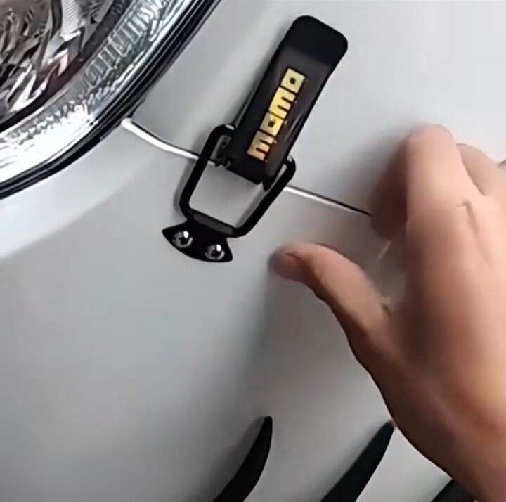 UNIVERSAL CLIP BUMPER UKURAN SMALL KECIL KLIP RACING LOGO MOBIL JDM ...