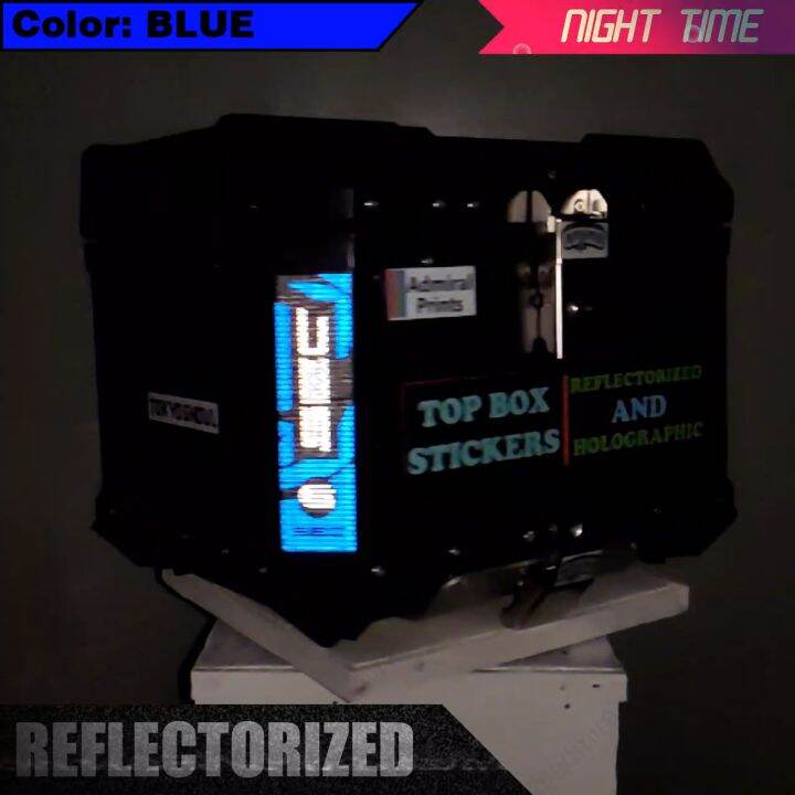 Alloy Top Box Sticker Waterproof SEC Tornado Edition (REFLECTORIZED ...