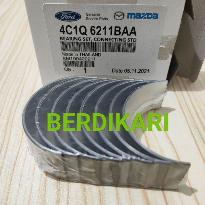 METAL JALAN SET BEARING CONNROD FORD RANGER 2.2 T6 STD-1.00 8PC ...