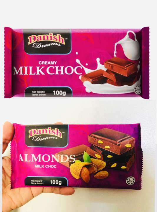 Danish Dreams Chocolate Almonds/Milk Chocolate (100g) | Lazada PH