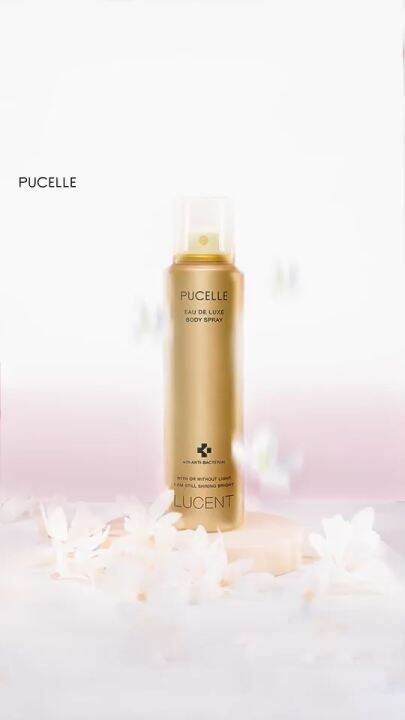 PUCELLE Eau De Luxe Body Spray Lucent 150ml - Free Bubble Wrap | Lazada ...