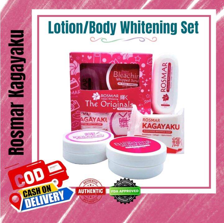 CBH - ROSMAR BODY WHITENING BLEACHING SET | Lazada PH