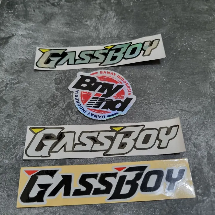 STICKER STIKER GASSBOY GASS BOY CUTTING | Lazada Indonesia