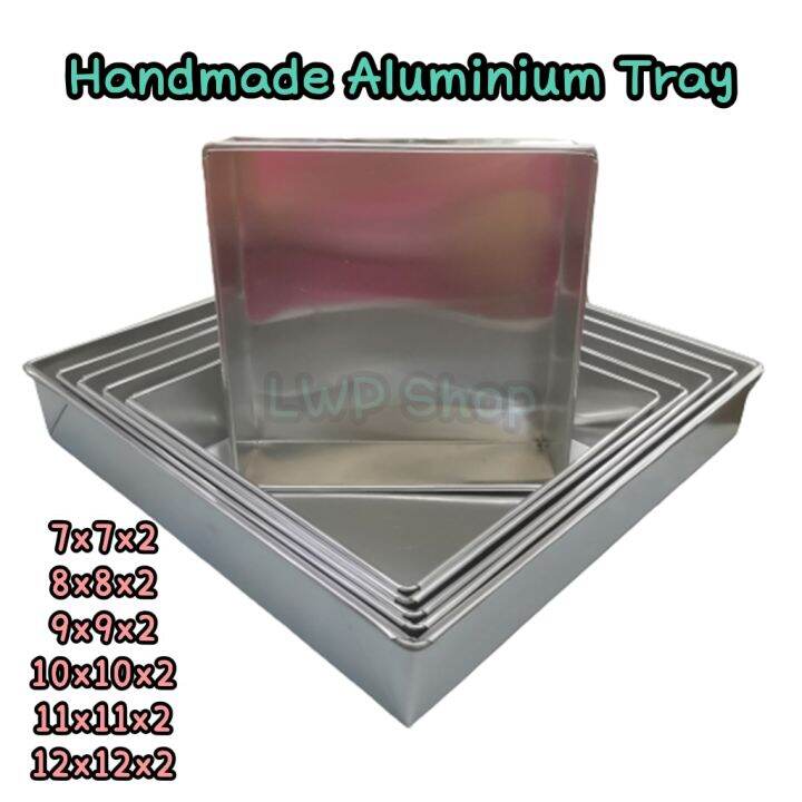 Height 2 inch (5cm) Handmade Aluminium Bakery Tray Swiss Roll Tray | Lazada