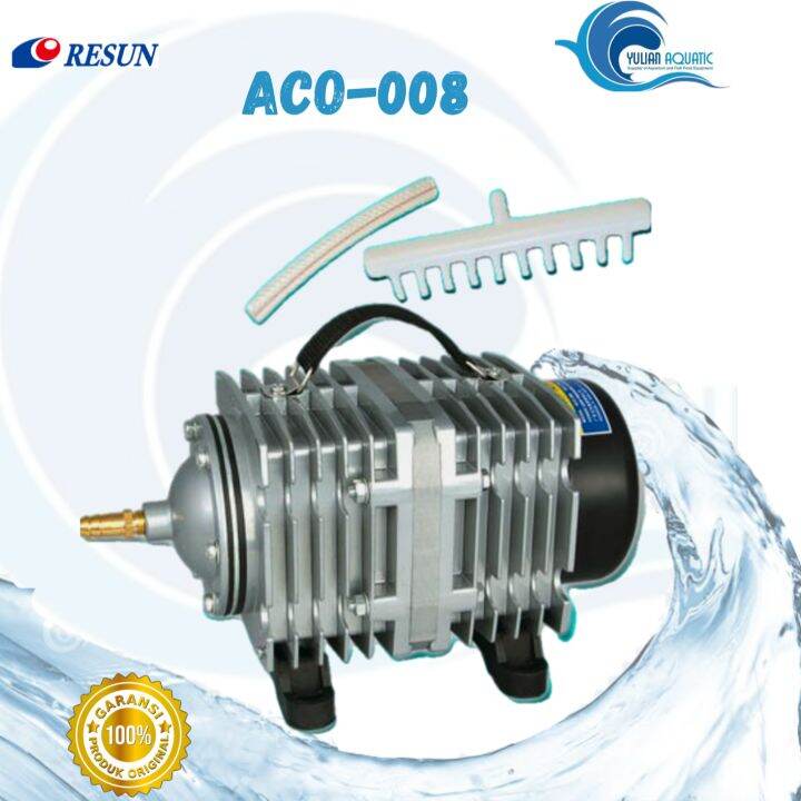 RESUN ACO-008 Pompa Udara Aerator Electromagnetic Air Compressor ...