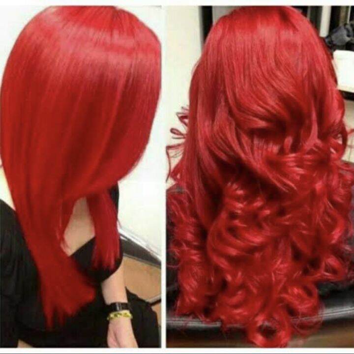 BREMOD 0.45 RED Hair Color with Oxidiser Set | Lazada PH