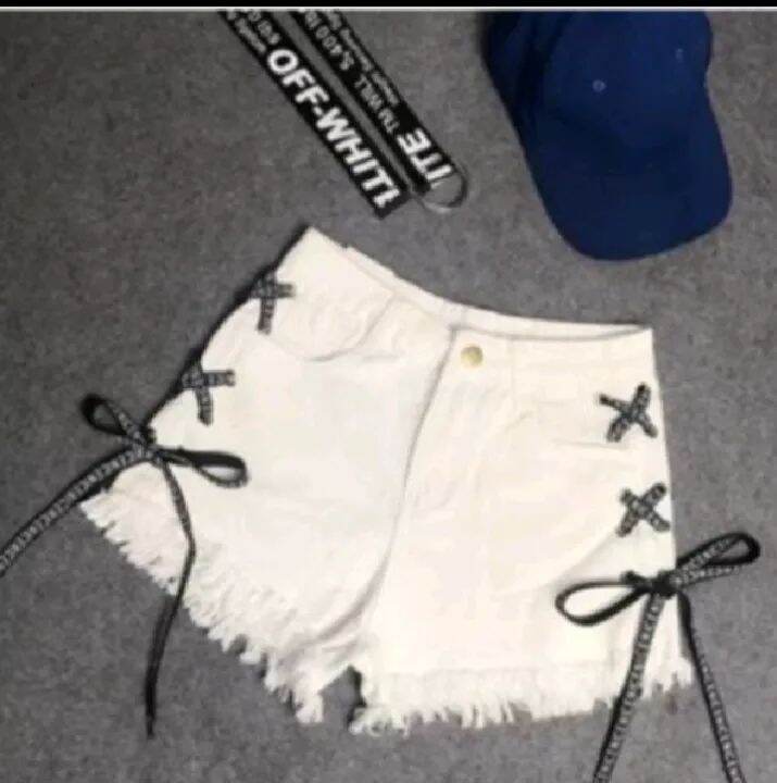 DIY CROSSING DESIGNS AND STYLE DENIM MAONG SHORT | Lazada PH