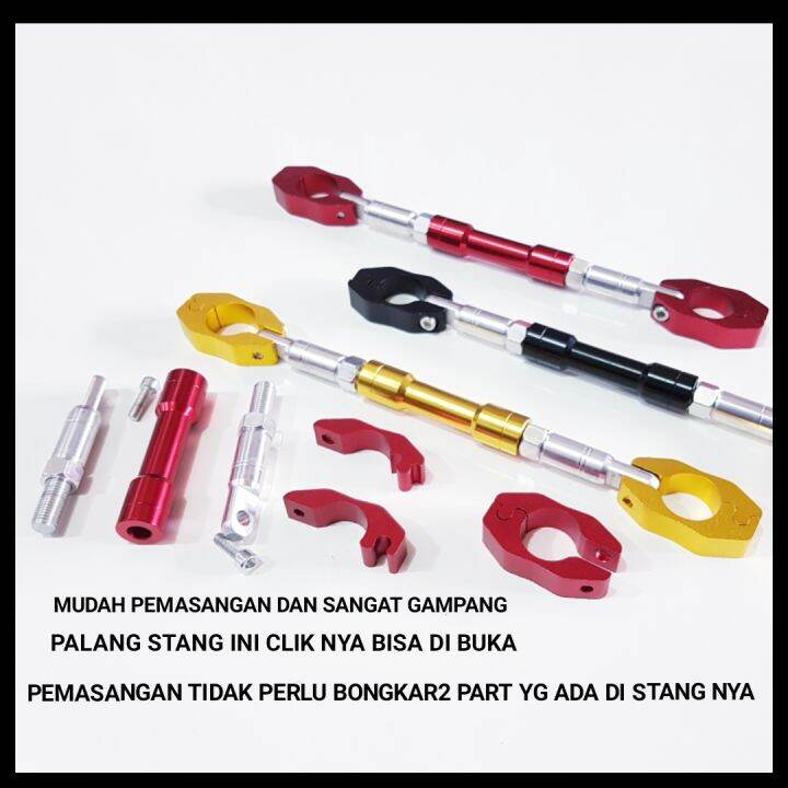 PALANG STANG SEPEDA MOTOR LISTRIK/VARIASI AKSESORIS STABILISER STANG ...