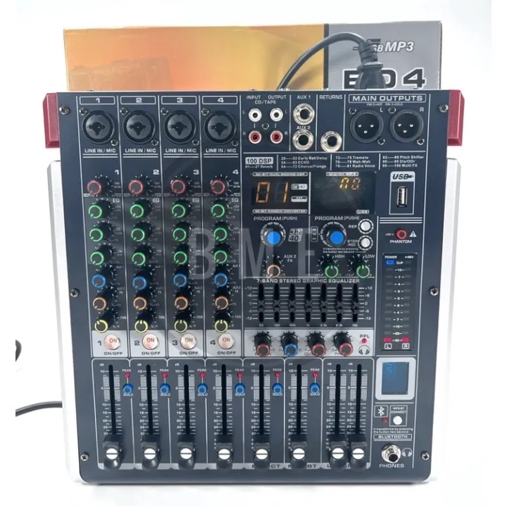 Power Mixer Blackspider ED 4 Original 4ch | Lazada Indonesia