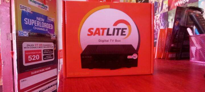satlite box only complete accessories | Lazada PH