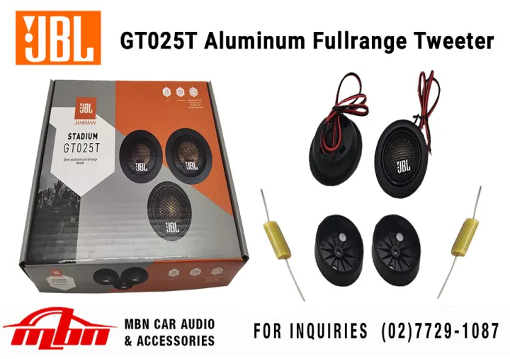 JBL 1"(25mm) Aluminum Fullrange Tweeter (GT025T) | Lazada PH