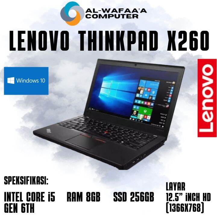 LAPTOP LENOVO THINKPAD CORE I5 - RAM 8GB - SSD 256GB | Lazada Indonesia