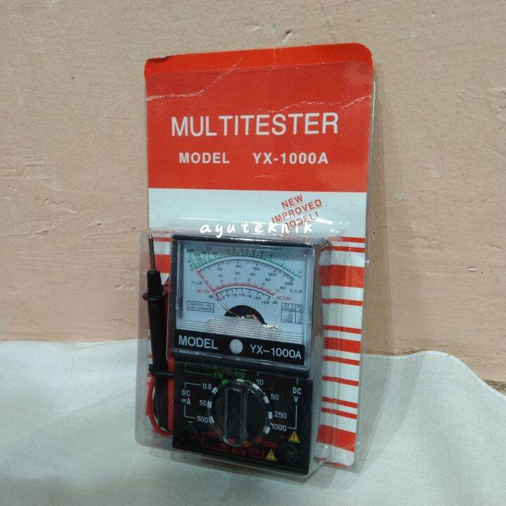multitester yx-1000A pengukur tegangan | Lazada Indonesia