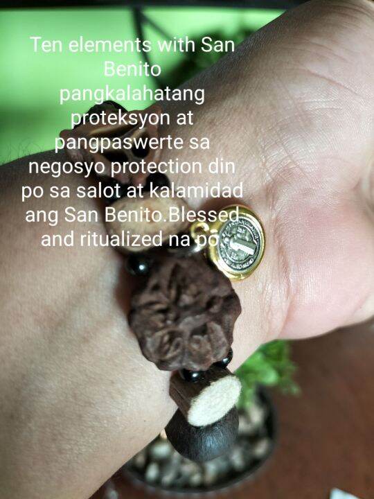 Ten elements with San Benito pangkalahatang proteksyon at pangpaswerte ...