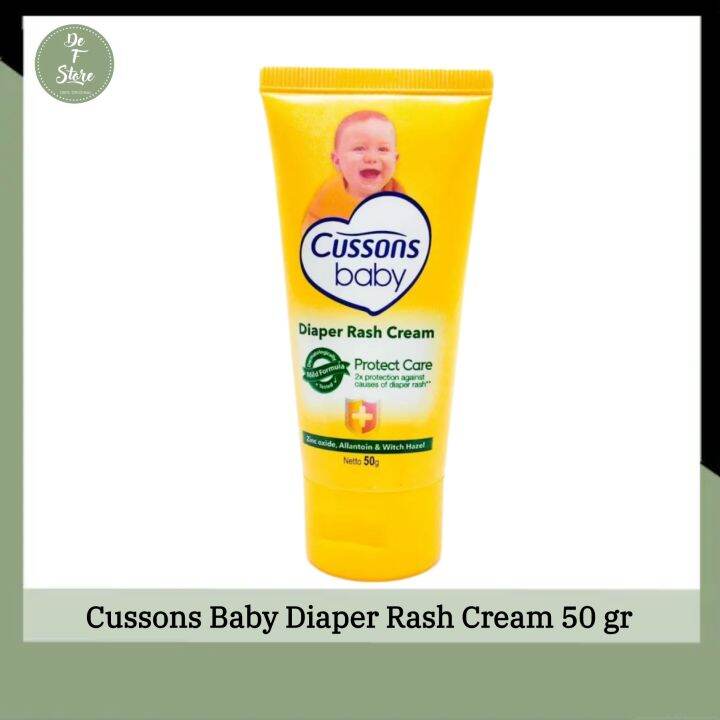 Cussons Baby Diaper Rash Cream 50 gr / Krim untuk Ruam Popok | Lazada ...