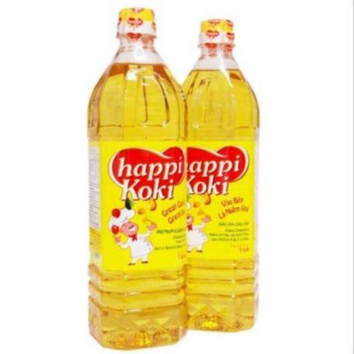 Dầu Ăn Happi koki chai 1l | Lazada.vn