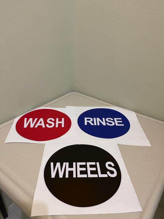 Vinyl Sticker Labels - 9inches diameter | Lazada PH