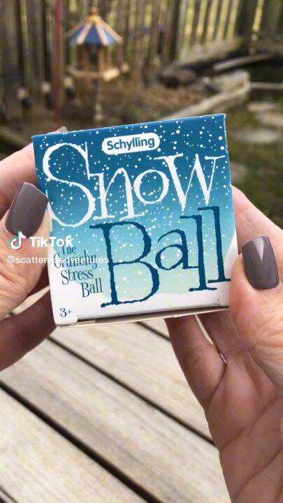 Snowball Crunch NeeDoh® Squishy Fidget Toy | Lazada