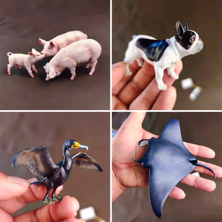 Papo Genuine Bulk Pig Sow Pig Bulldog Devil Fish Cormorant Sea, Land ...