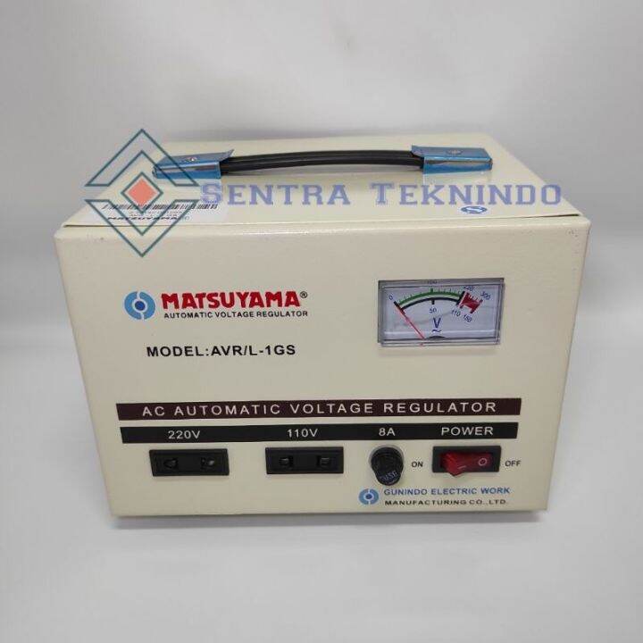 Stabilizer Listrik Stavolt Voltage Regulator MATSUYAMA 1000 WATT ...