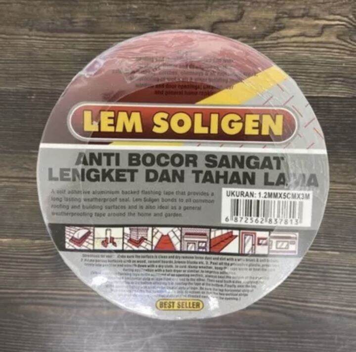 Lem Seng Soligen / Lem Talang / Lem Anti Bocor / Tambal Seng / Lem Toren / Genteng / Aluminium ...