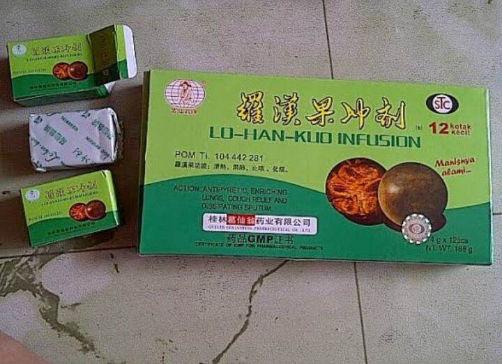 lo-han-kou infusion isi 12 kotak kecil | Lazada Indonesia