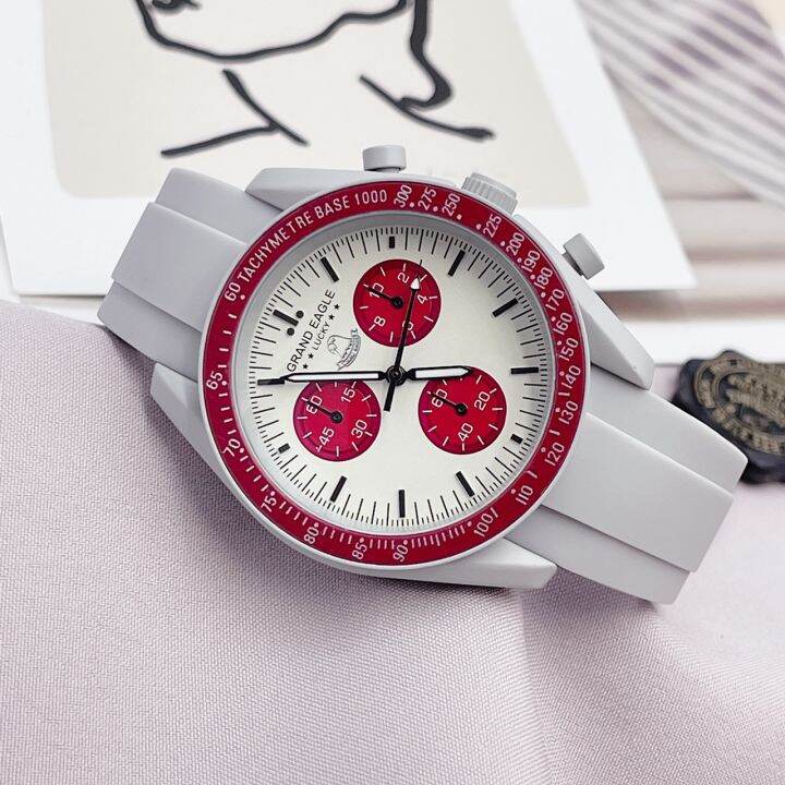 watchtime นาฬิกาข้อมือ แกรนอีเกิ้ล ลักกี้ สายยาง กั้นน้ำ 100% ขนาด ...