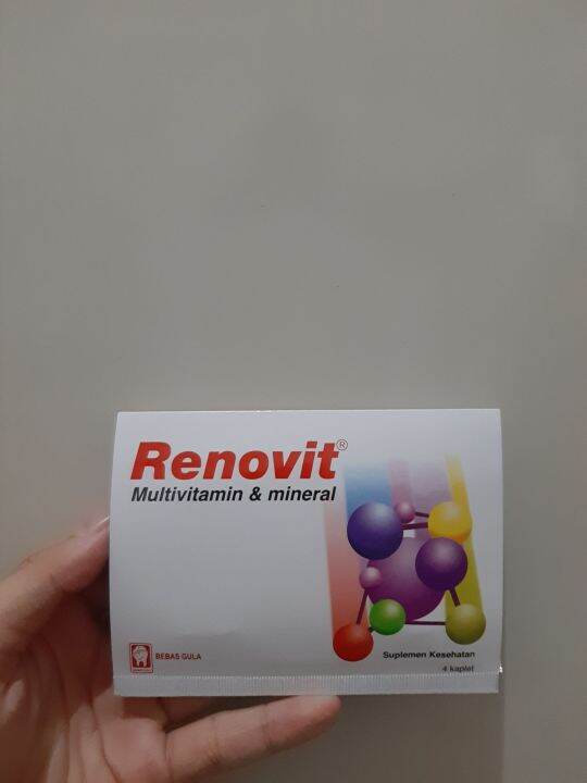RENOVIT STRIP ISI 4 TABLET | Lazada Indonesia
