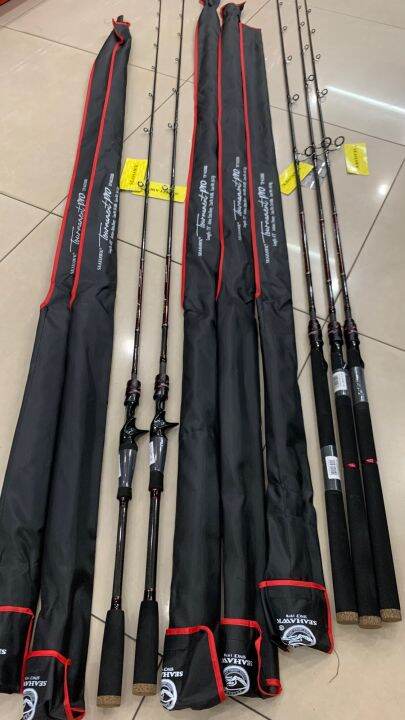 SEAHAWK Tournament Pro Fishing Spinning Rod Joran Casting Rod ...