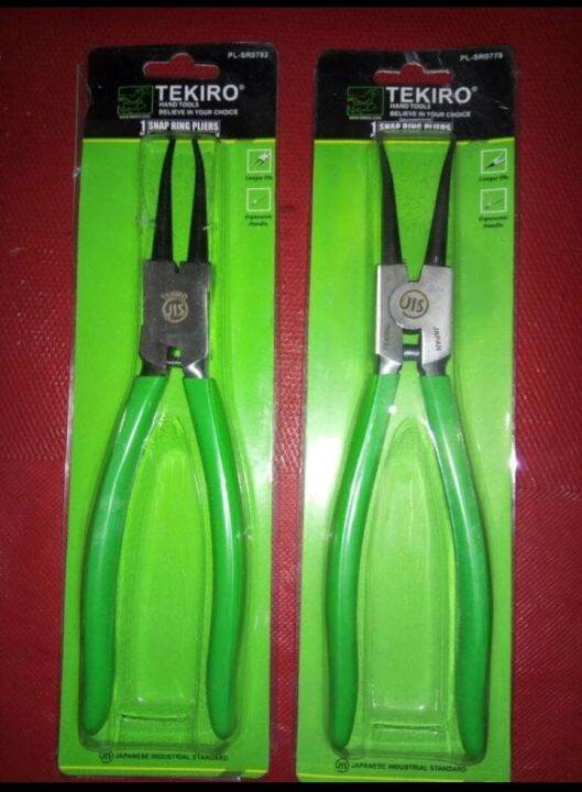 Tekiro Tang Snapring 2 Pcs Straight 9 Inch Buka & Tutup | Lazada Indonesia