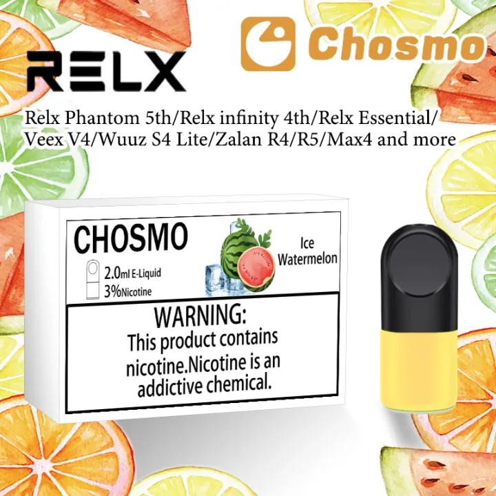 Relx pods Zalan Rekoxo Salt Nic Disposable Pod Flavor Compatible ...