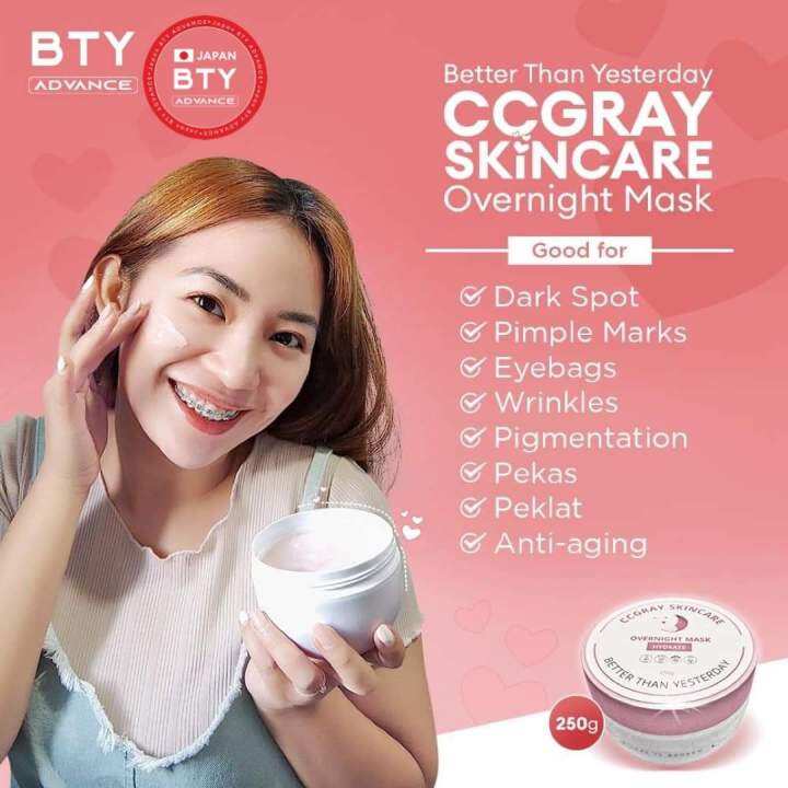 BTY overnight mask 250g | Lazada Singapore