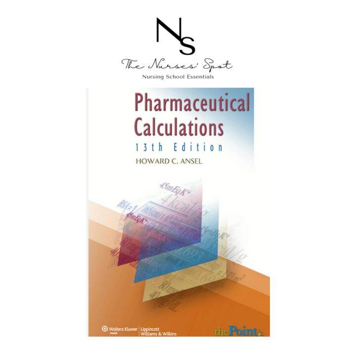 Pharmaceutical Calculations 13th Edition - Howard Ansel | Lazada PH