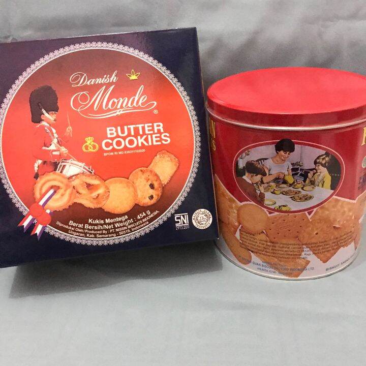 Monde Butter Cookies 454 Gr & Khong Guan Biskuit 600 Gr | Lazada Indonesia